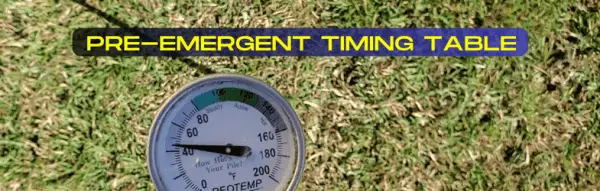 When To Apply Pre-Emergent To A Lawn By City (USA) » Turf Mechanic